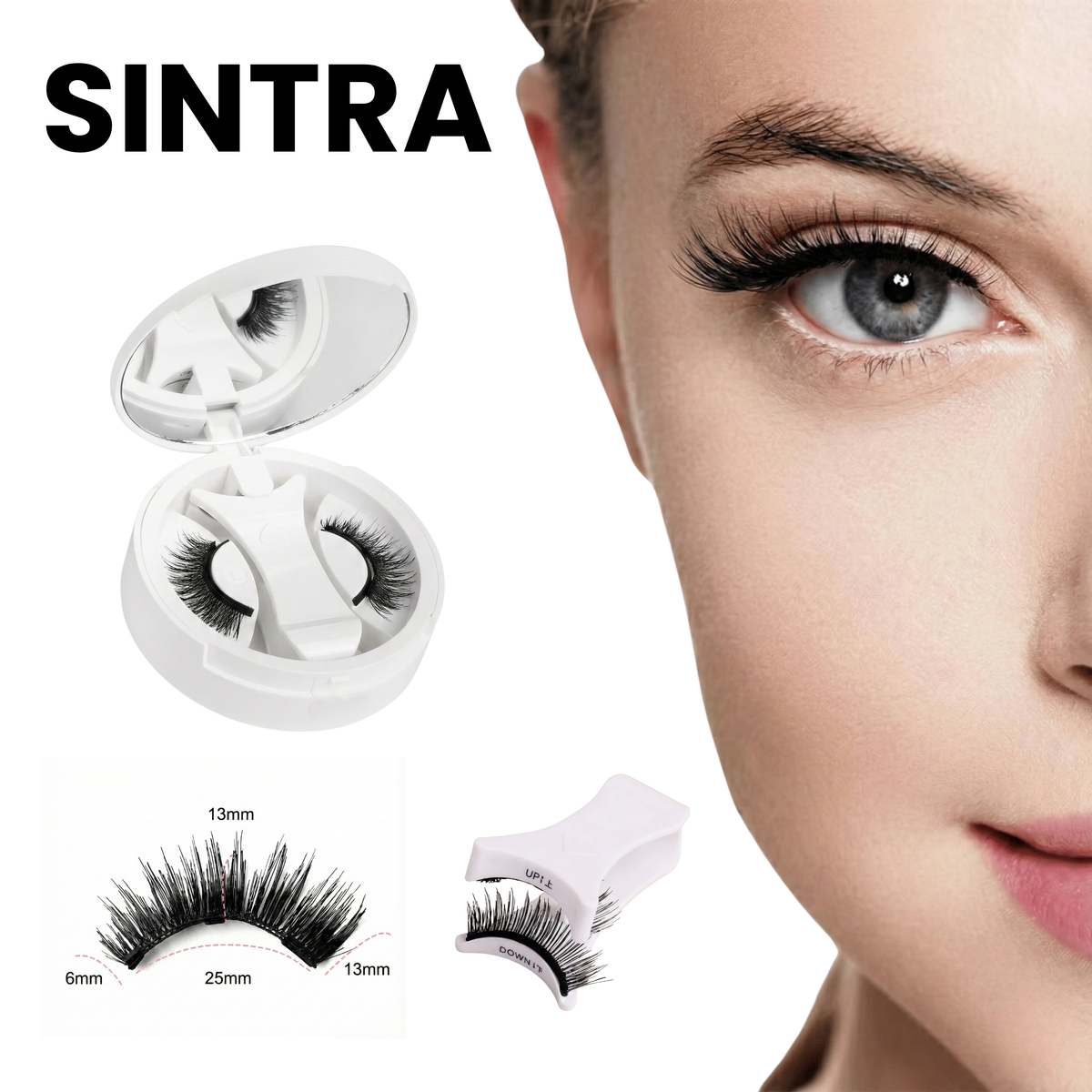 Calibra Liberate | Pestanas Magnéticas de Clamping Sem Cola